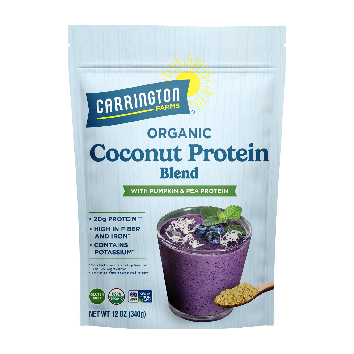 Organic Coconut Protein Blend | Carrington Farms