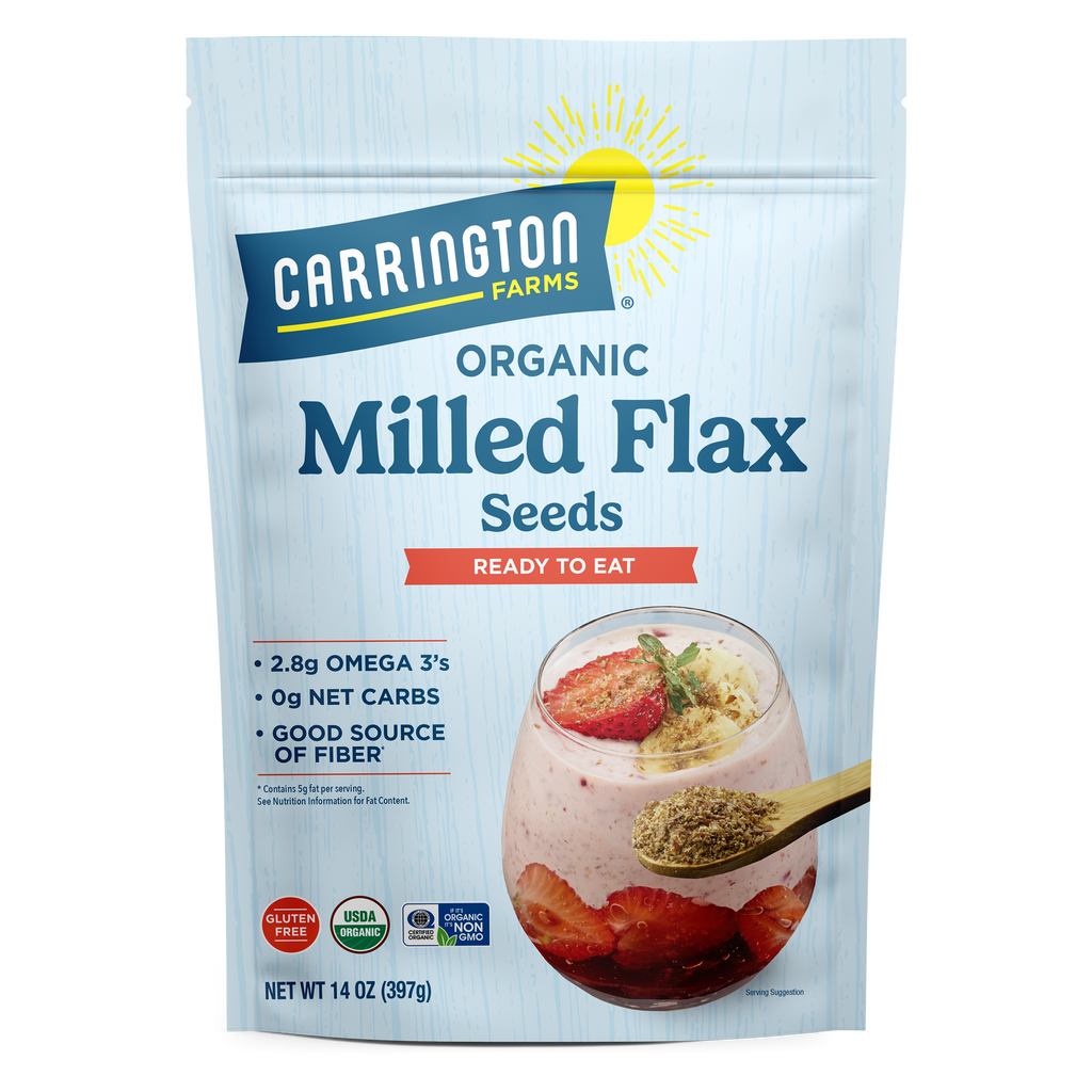 Organic Milled Flax Seeds | Carrington Farms