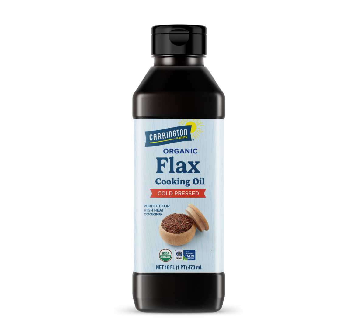 Organic Flax Cooking Oil | Carrington Farms