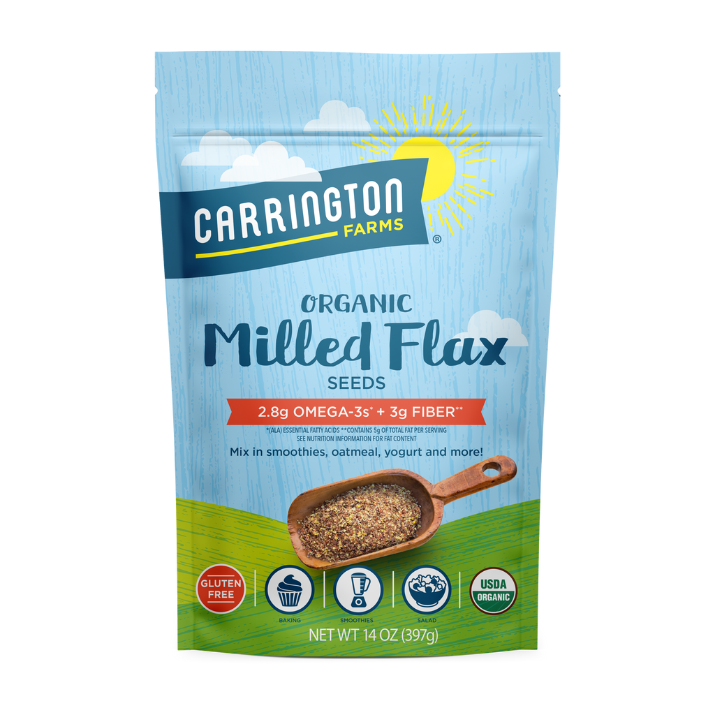 Organic Milled Flax Seeds | Carrington Farms