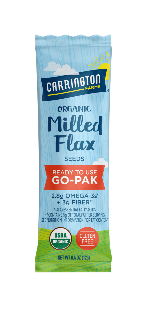 PAKS - Organic Milled Flax | Carrington Farms